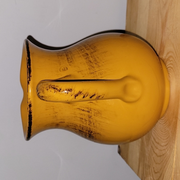 Vintage | Kitchen | Vintage Mustard Yellow Italian Pitcher | Poshmark